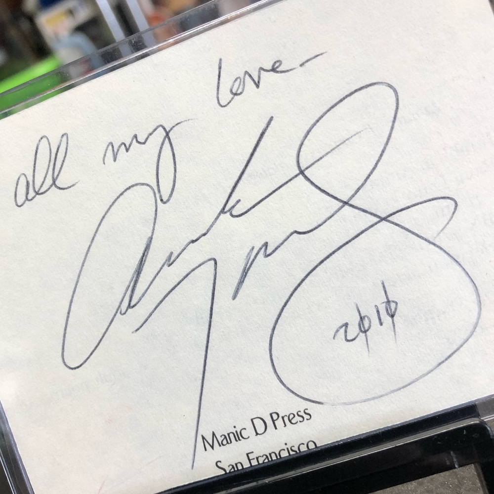 Amber Tamblyn Cut Autograph Signature - Sisterhood Tr… - Gem
